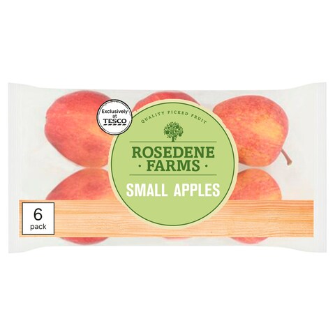 Rosedene Farms Small Apple 6 Pack - Tesco Groceries