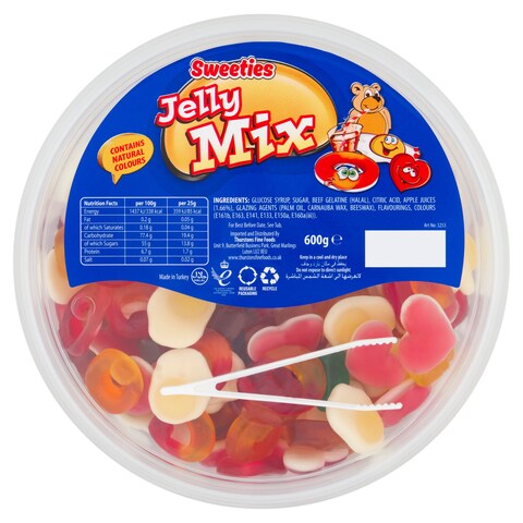 Sweeties Jelly Mix Sweets 600g - Tesco Groceries
