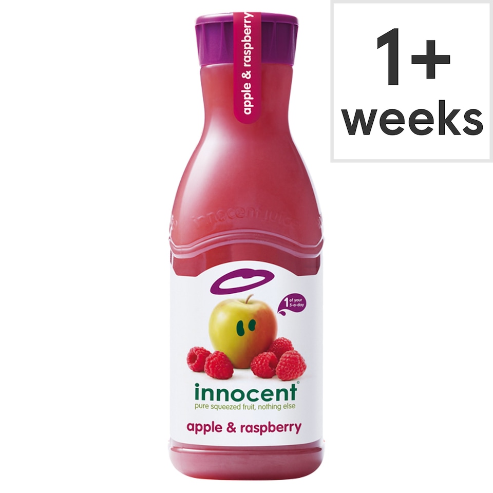 Innocent Apple & Raspberry Juice 900Ml - Tesco Groceries
