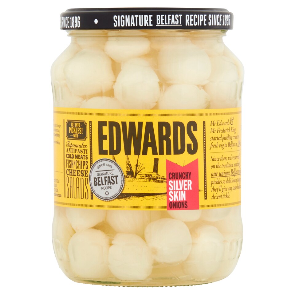 Edwards Silverskin Onion 680G - Tesco Groceries