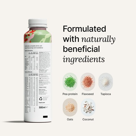 Huel Ready-to-Drink Complete Meal - Berry 4 x 500ml - Tesco Groceries