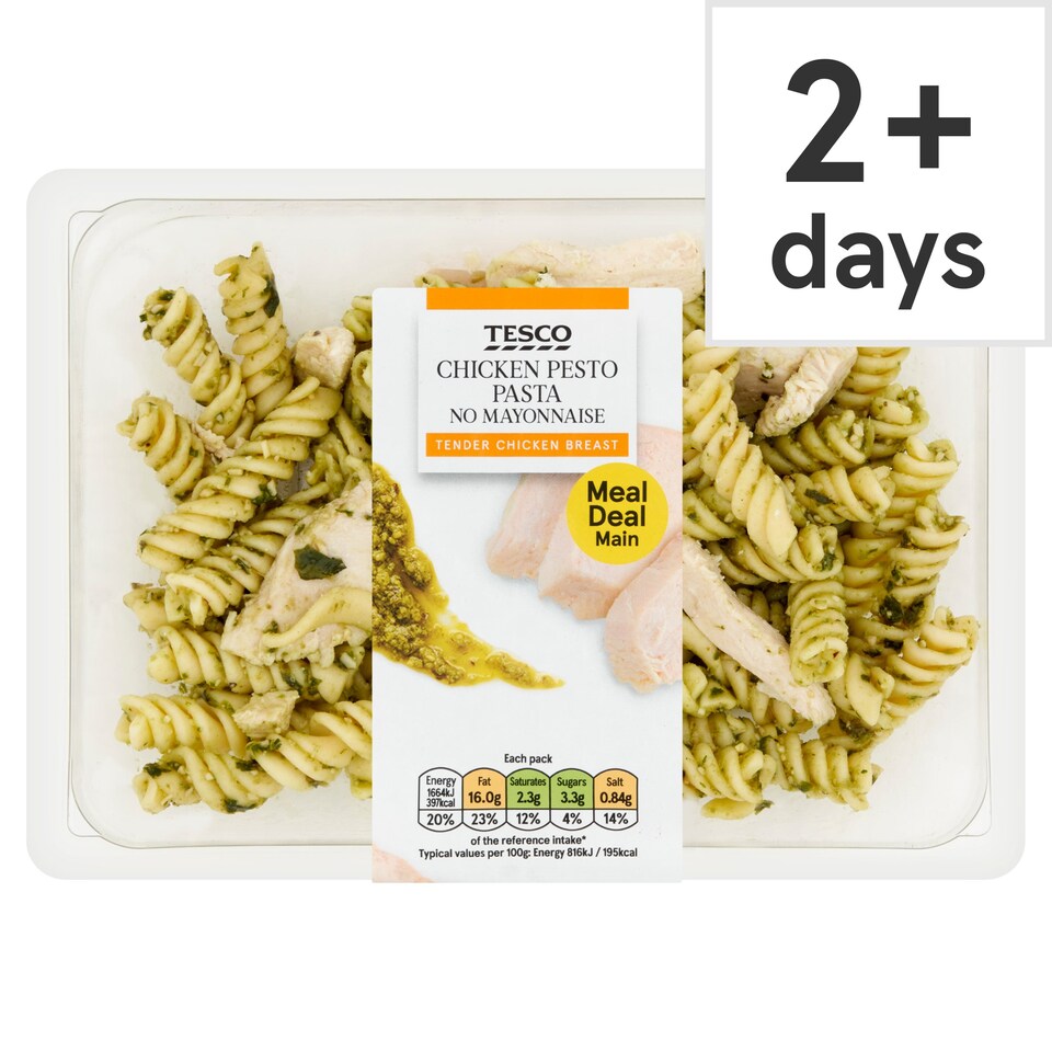 Tesco Chicken Pesto Pasta 204g - Tesco Groceries