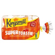 Kingsmill Super Toasty Extra Thick White Bread 750g - Tesco Groceries