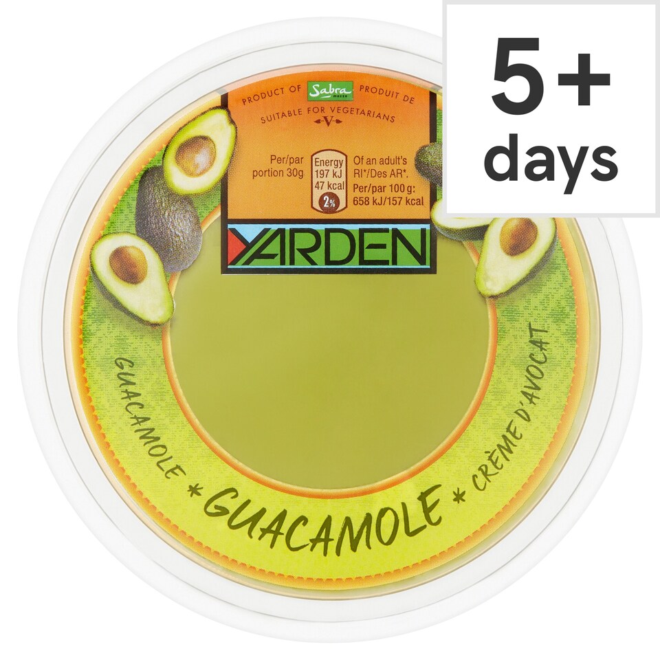 Yarden Guacamole Avocado Dip 195G - Tesco Groceries