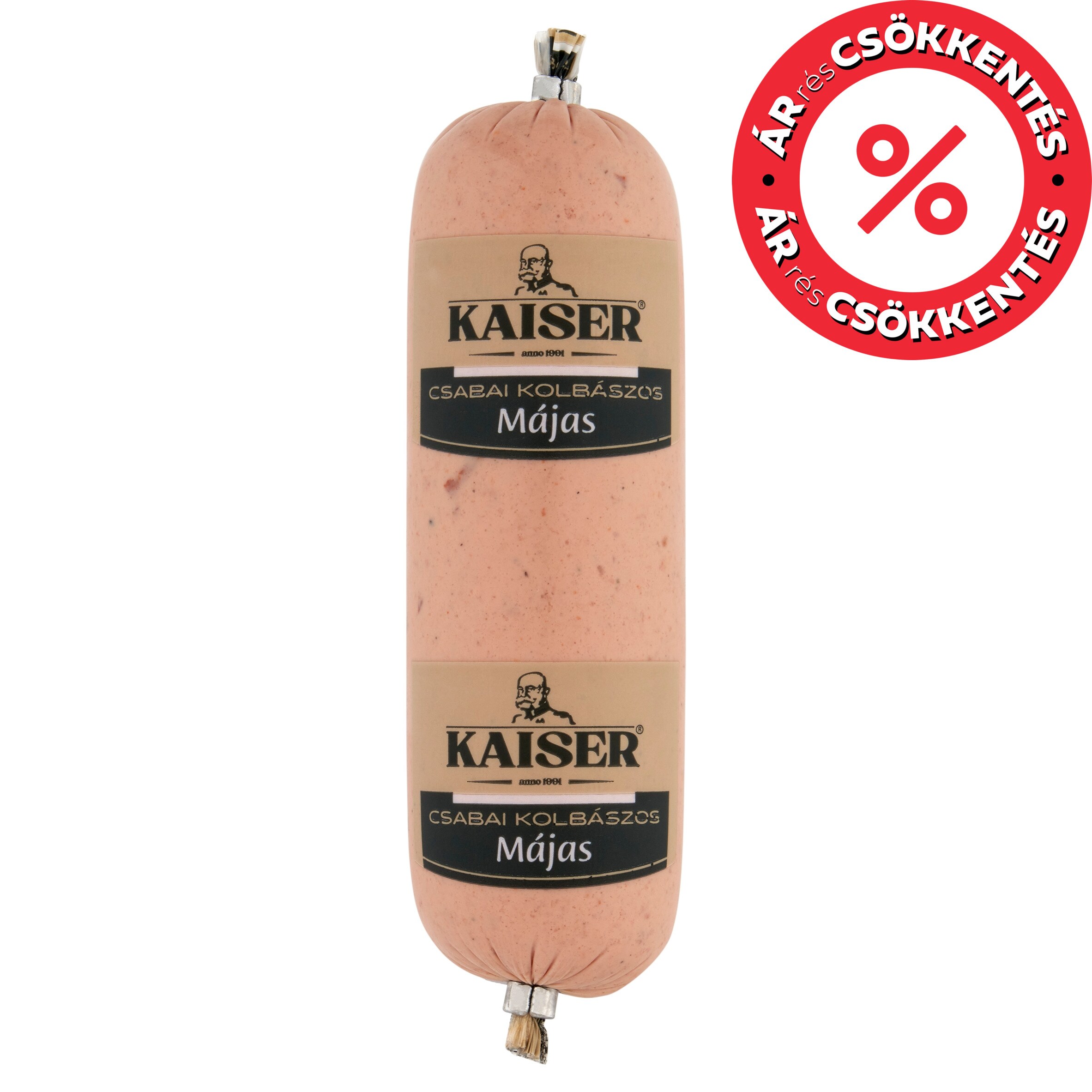 Kaiser csabai kolbászos májas 200 g - Tesco Groceries