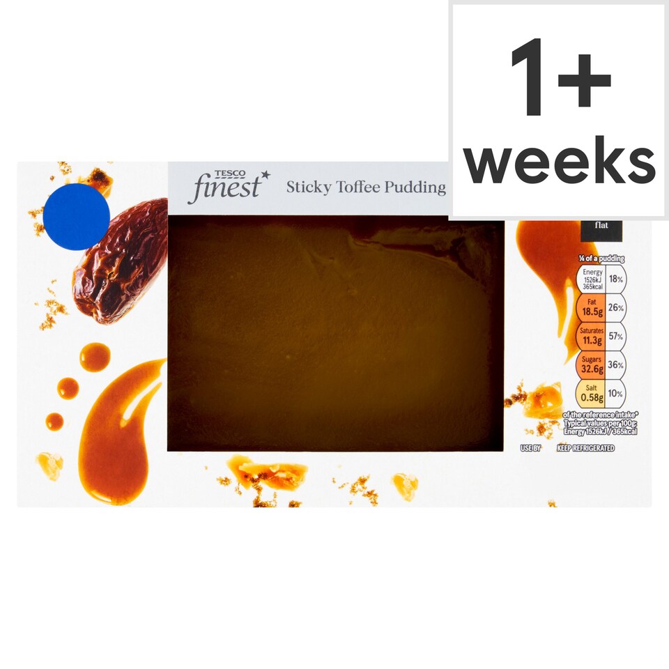 Tesco Finest Sticky Toffee Pudding 400g - Tesco Groceries