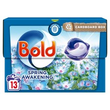 Bold Spring Awakening Washing Pods 13 washes 252.2g - Tesco Groceries