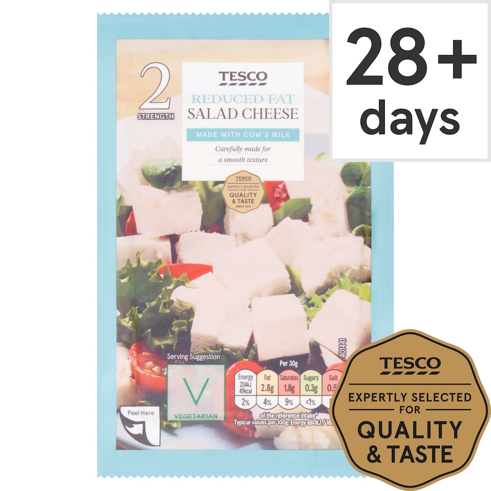 Tesco Reduced Fat Salad Cheese 200G - Tesco Groceries