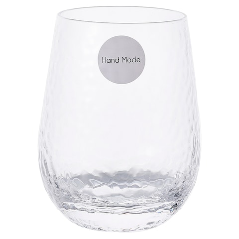 F&F Home Hammered Stemless Wine Glass - Tesco Groceries