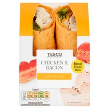 Tesco Chicken & Bacon Wrap - Tesco Groceries