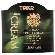 Tesco Irish Country Cream 70Cl - Tesco Groceries