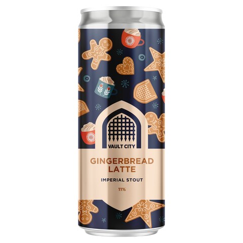 Vault City Imperial Stout - Gingerbread Latte 330ml - Tesco Groceries