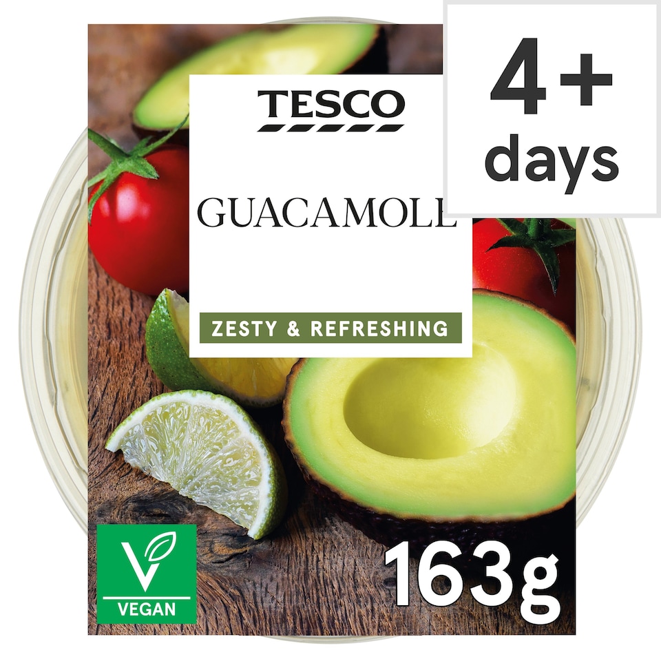 Tesco Guacamole Dip 163G - Tesco Groceries