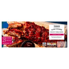 Tesco Sweet BBQ Ribs 460g - Tesco Groceries