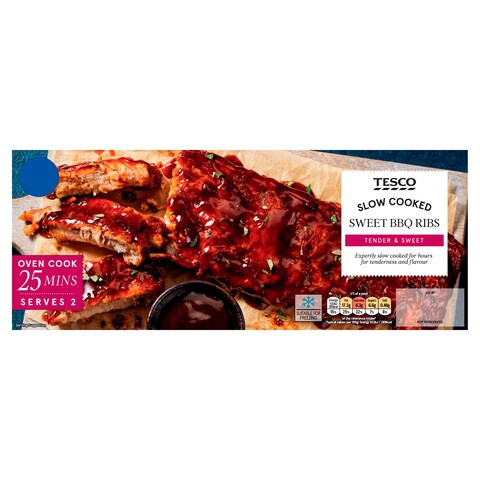 Tesco Sweet BBQ Ribs 460g - Tesco Groceries