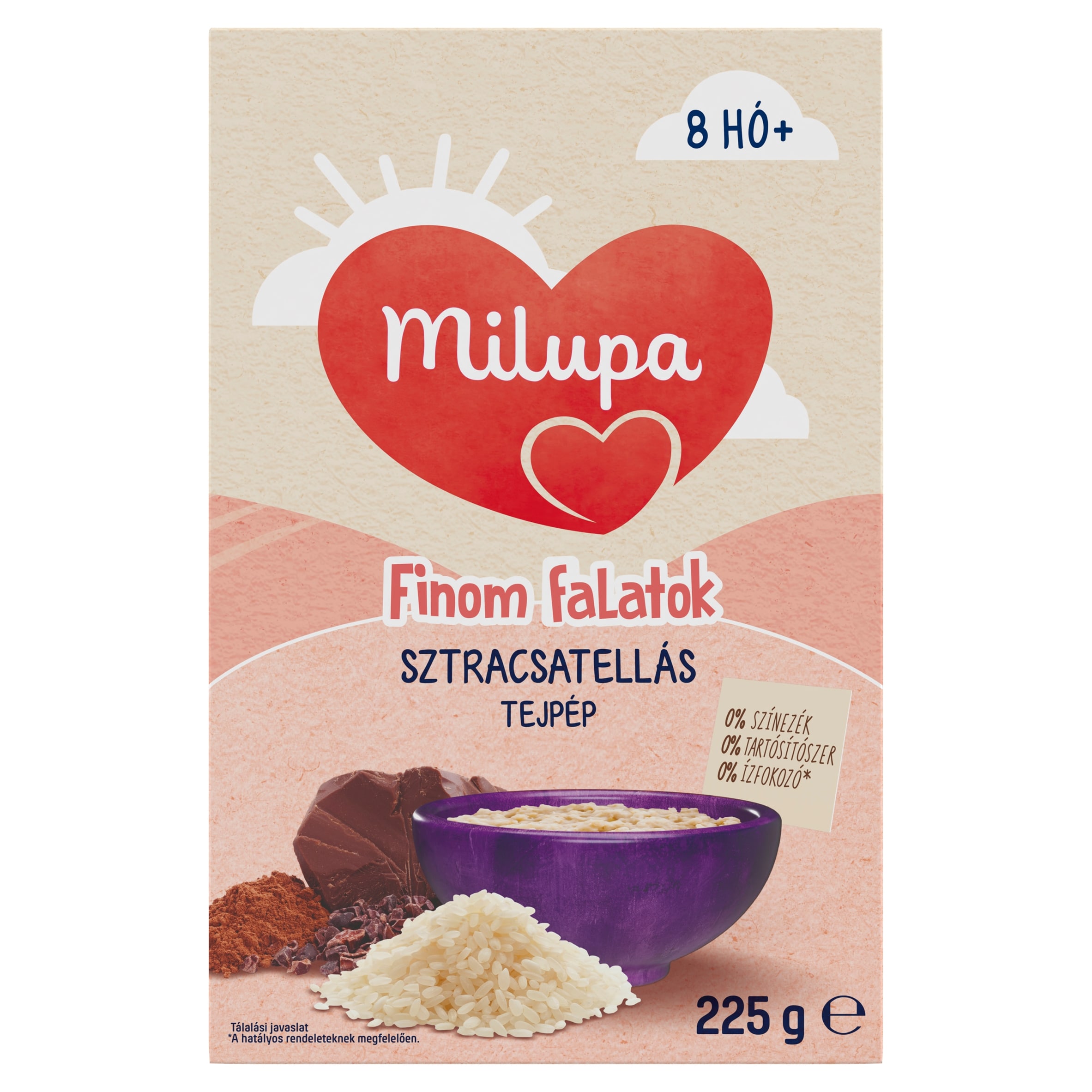 Milupa Finom falatok Stracciatella Rice Pudding 8 Months+ 225 g - Tesco ...