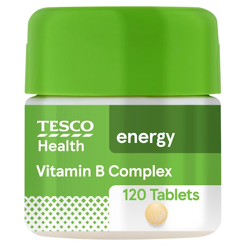 Tesco Health Vitamin B Complex 120 Tablets - Tesco Groceries