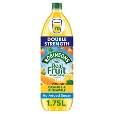 Robinsons Orange & Pineapple Concentrate Double No Added Sugar 1.75L ...