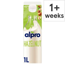 Alpro Hazelnut Chilled Drink 1Litre - Tesco Groceries