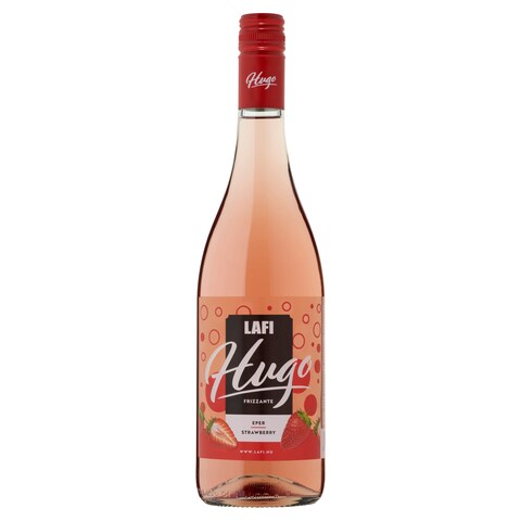 Lafi Hugo Strawberry Flavoured Carbonated Wine-Product Cocktail 7% 0,75 ...