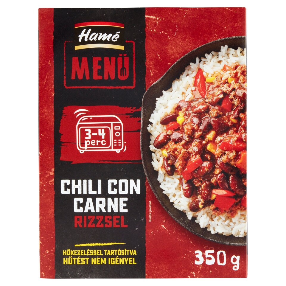Hamé Menü chili con carne rizzsel 350 g - Tesco Groceries