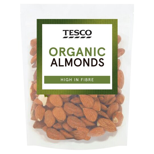 Tesco Organic Almonds 200 G - Tesco Groceries