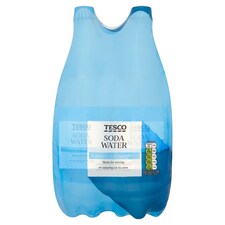 Tesco Soda Water 4 X 1 Litre - Tesco Groceries