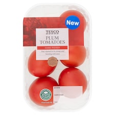 Tesco Plum Tomato Tray 500G - Tesco Groceries