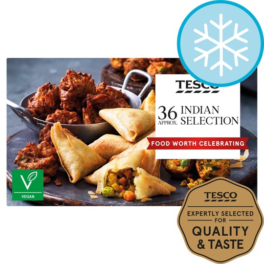 Tesco 36 Piece Indian Selection 564G - Tesco Groceries