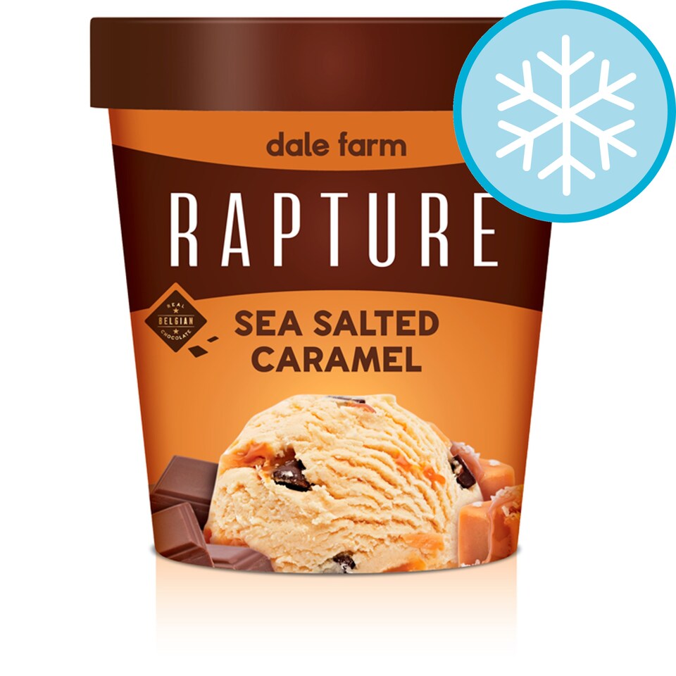 Dale Farm Rapture Salted Caramel Ice Cream 460Ml - Tesco Groceries