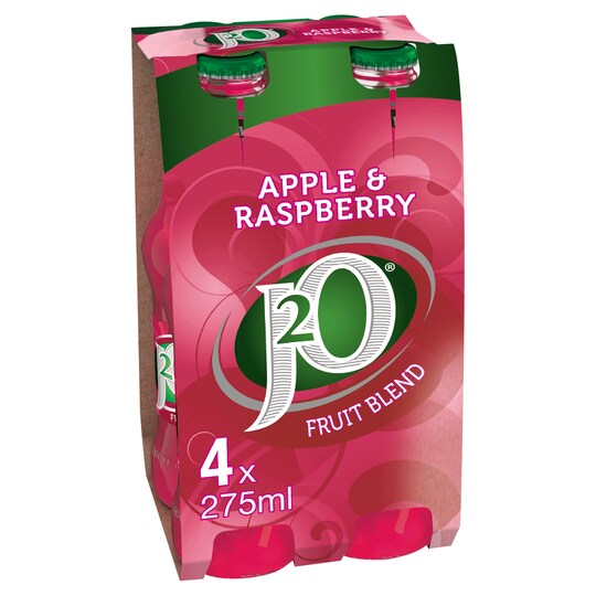 Britvic J2o Apple And Raspberry Fruit 4 X 275Ml - Tesco Groceries