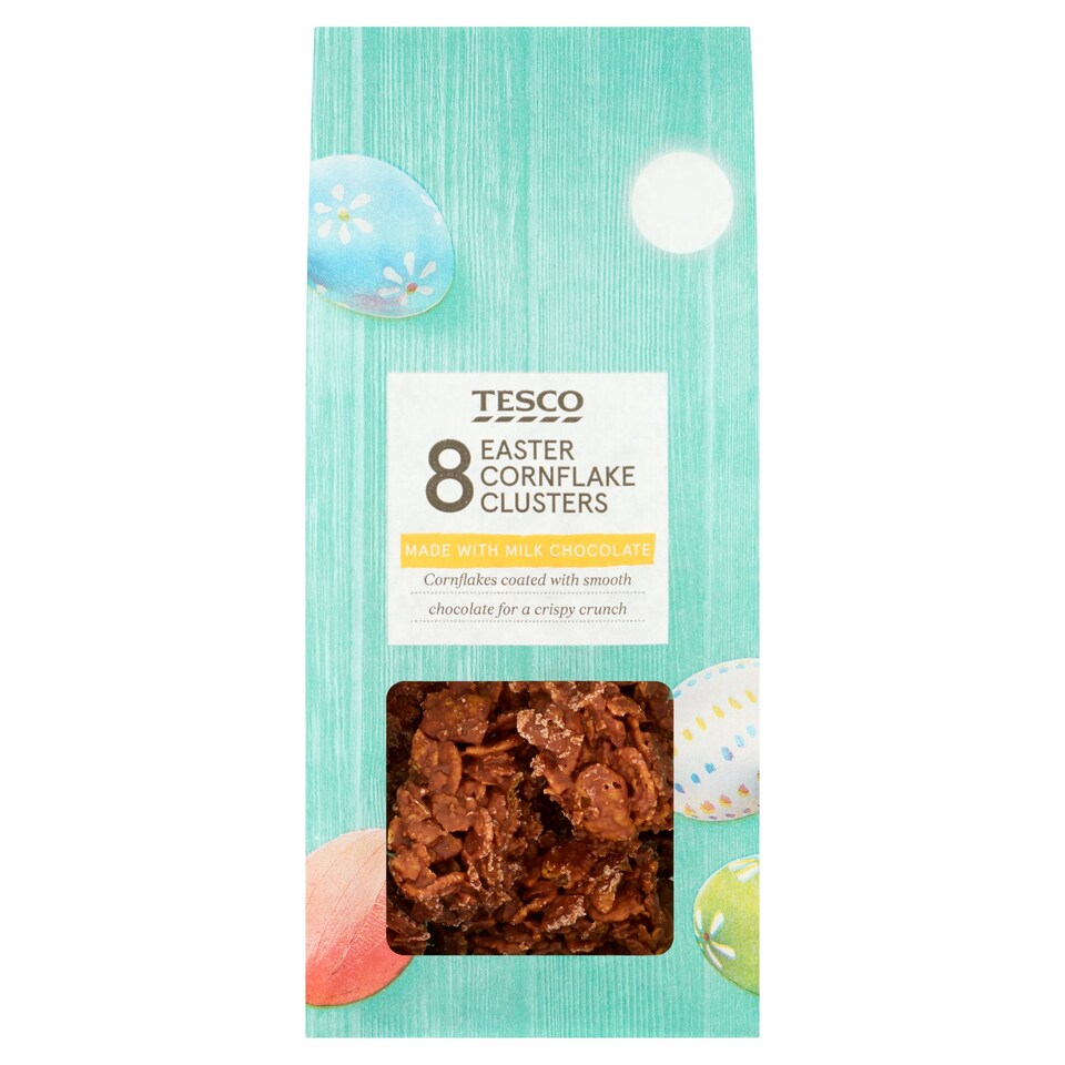 Tesco 8 Easter Cornflake Clusters - Tesco Groceries