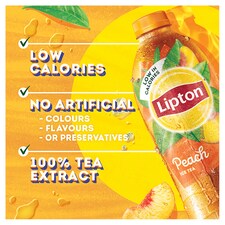 Lipton Ice Tea Peach Flavour 1.25L Bottle - Tesco Groceries