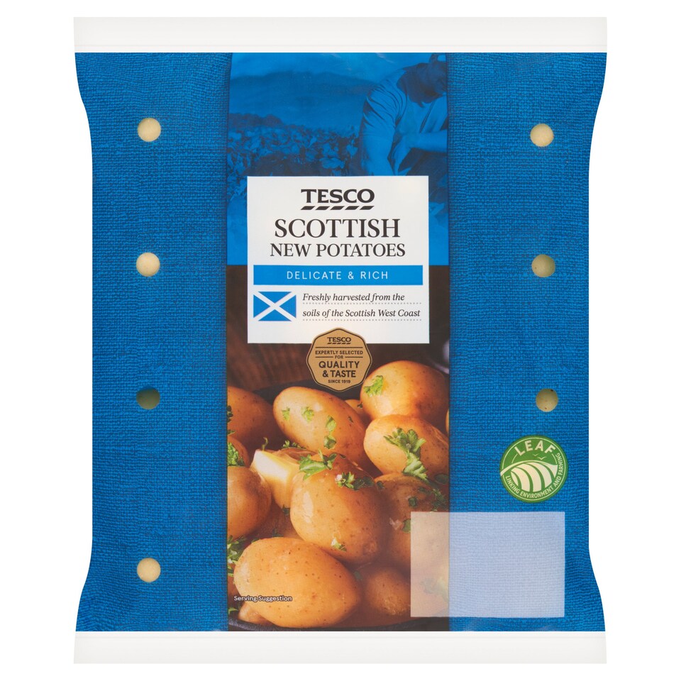 Tesco Scottish New Potatoes 750G - Tesco Groceries