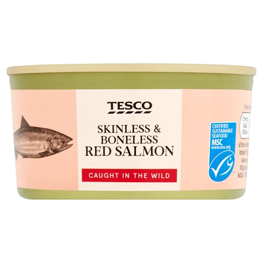 Tesco Skinless & Boneless Red Salmon 170G - Tesco Groceries