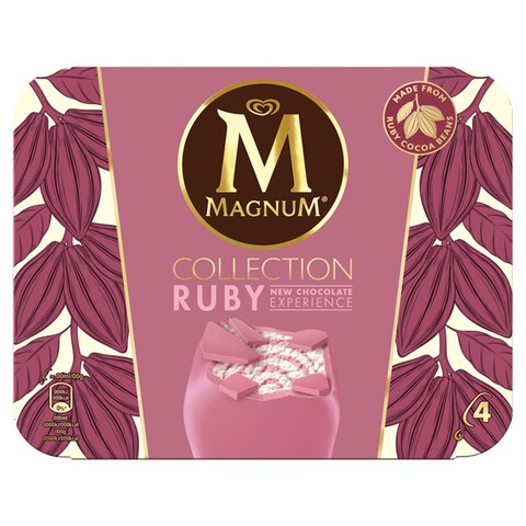 Magnum multipack jégkrém Ruby 4 x 90 ml - Tesco Groceries