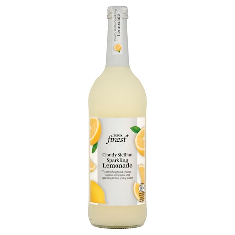 Tesco Finest Cloudy Sicilian Sparkling Lemonade 750ml - Tesco Groceries