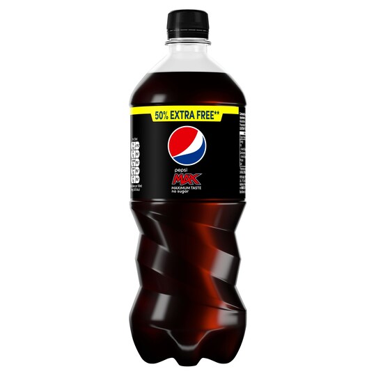 Pepsi Max 500Ml +50% Extra Free - Tesco Groceries