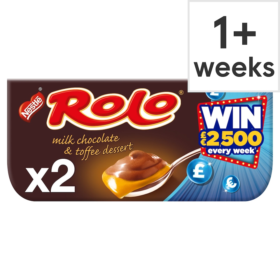 Nestle Rolo Dessert 2X65g - Tesco Groceries