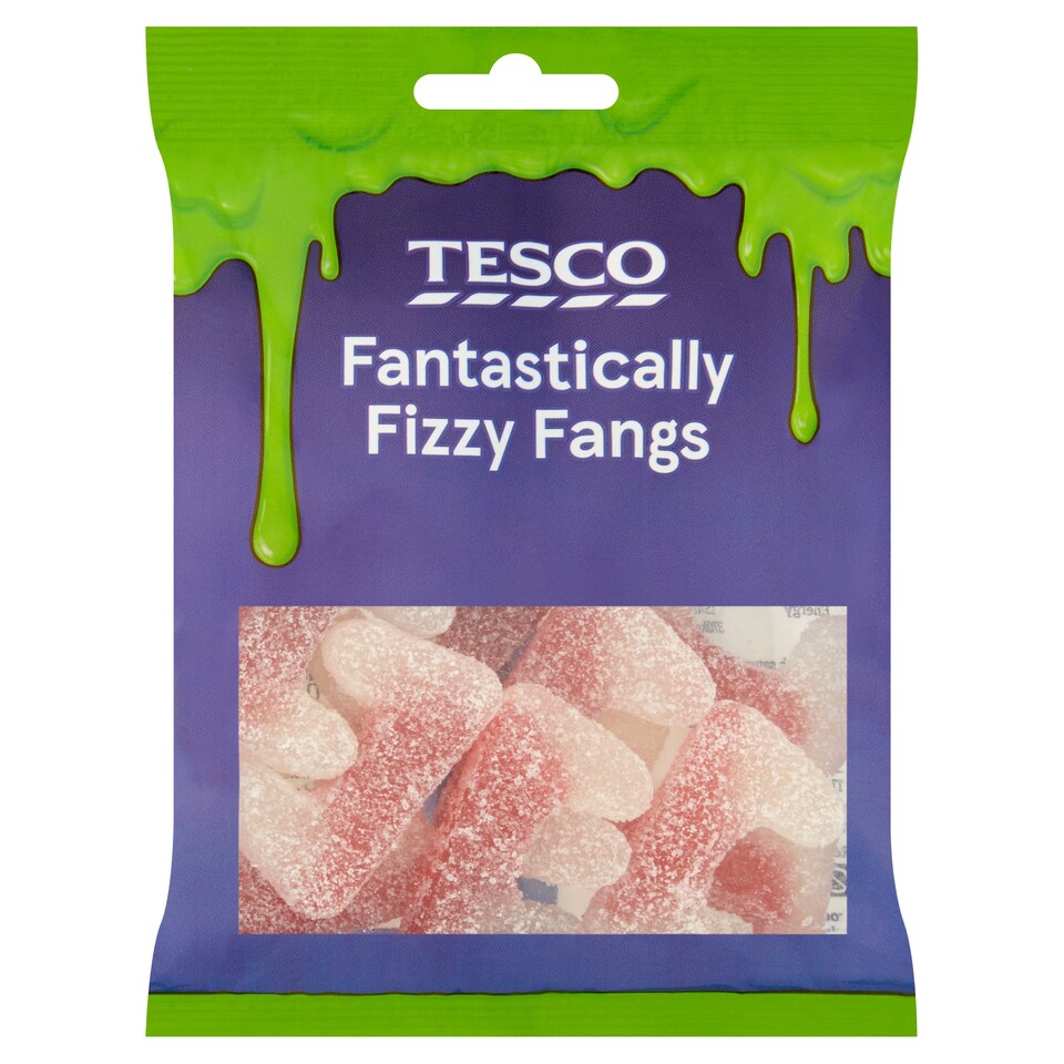 Tesco Fantastically Fizzy Fangs 75G - Tesco Groceries