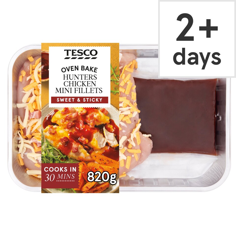 Tesco Hunters Chicken Mini Fillets 820g - Tesco Groceries