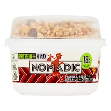 Nomadic Protein +Vitd Vanilla Yoghurt Granola Chocolate 170G - Tesco ...