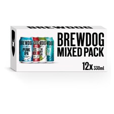 Brewdog Mixed Can Pack 12X330ml - Tesco Groceries