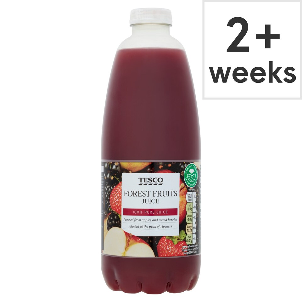 Tesco 100% Pressed Forest Fruits Juice 1 Litre - Tesco Groceries