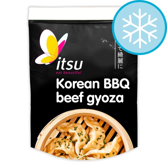 Itsu Korean Bbq Beef Gyoza 12 Dumplings 240G - Tesco Groceries