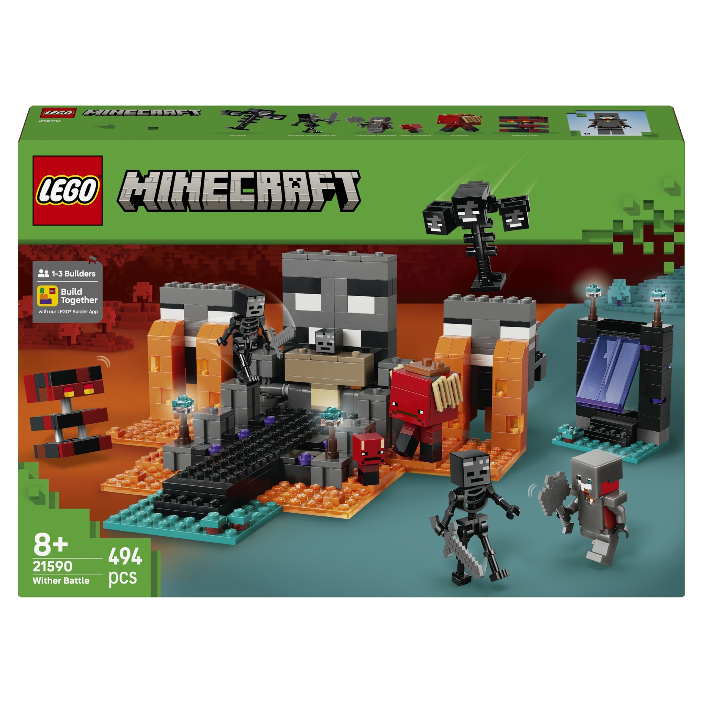 LEGO Minecraft 21590 Csata a Sorvasztókkal - Tesco Groceries