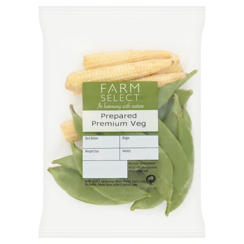 Farm Select Prepared Premium Veg 80g - Tesco Groceries