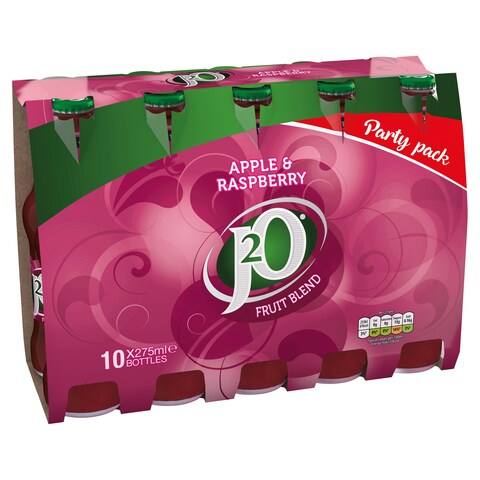 J2O Apple & Raspberry 10x275ml - Tesco Groceries