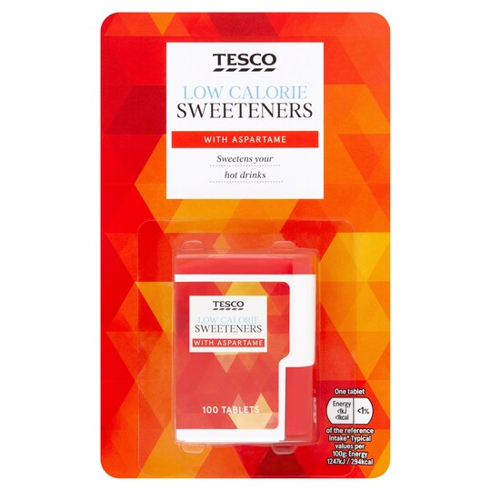 Tesco Tablet Tablet Sweeteners 100'S - Tesco Groceries