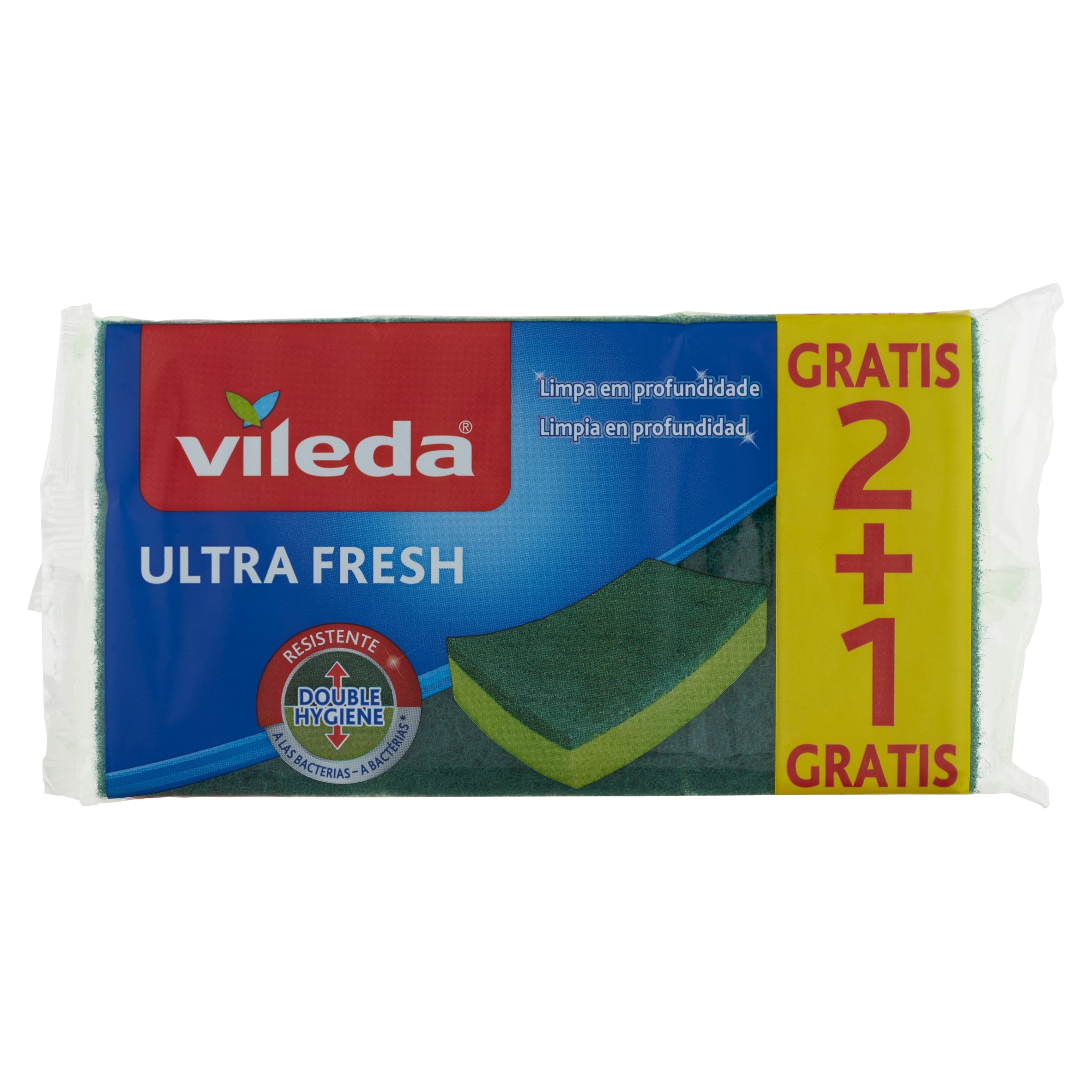Vileda Ultra Fresh Sponge 3 pcs - Tesco Groceries